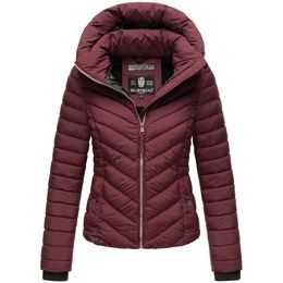Steppjacke Marikoo "Marikoo Kagomee Damen Steppjacke B957", Damen, Gr. XS, rot (wine), Obermaterial: 100% Polyester PES., Jacken Steppjacke