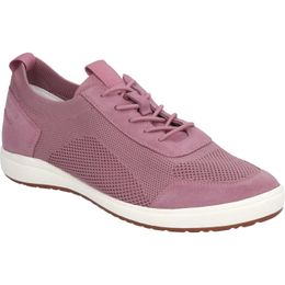 Sneaker Josef Seibel "Caren 48, rosa", Damen, Gr. 36, rosa, Obermaterial: 80% Rindsleder Leather cow. 20% Textilmaterial TEXMAT., Schuhe Sneaker