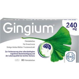 HEXAL&reg; Gingium 240 mg Filmtabletten 80 St