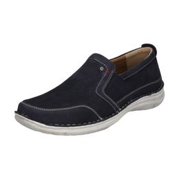 Slipper Josef Seibel "Anvers 71, indigo", Herren, Gr. 41, blau (indigo), Obermaterial: 100% Rindsleder Leather cow., Schuhe Slipper