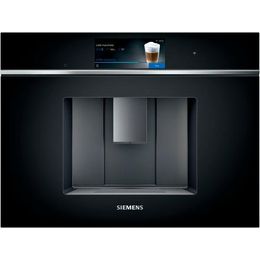 Siemens Einbau-Kaffeevollautomat "CT718L1B0", schwarz, B:59,4cm H:45,5cm T:38,5cm, Kaffeevollautomaten, Einbau-Kaffeevollautomat
