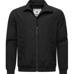 Outdoorjacke Ragwear "Outdoorjacke Holdeon", Herren, Gr. L, schwarz, Obermaterial: 68% Baumwolle CO. 32% Nylon NY. Obermaterial: Futter: 100% Polyester PES., Jacken Outdoorjacke