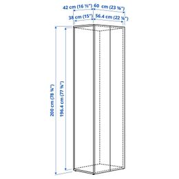 IKEA LASTARE Korpus mit T&uuml;ren