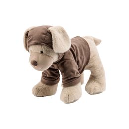 Kuscheltier Sterntaler "Kuscheltier XL HUND Lucky", beige (graubeige), Pl&uuml;schfiguren, Kinder, Kuscheltier