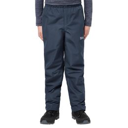 Outdoorhose Jack Wolfskin "SNOWY DAYS PANTS K", M&auml;dchen, Gr. 164, Normalgr&ouml;&szlig;en, blau (midnightsky), Obermaterial: 100% Polyester. Futter: 100% Polyester, Hosen Outdoorhose