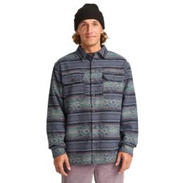 Flanellhemd Billabong "Offshore Jacquard Flannel", Herren, Gr. S, US-Gr&ouml;&szlig;en, ombre blau, Obermaterial: 100% Walkfrottier;, Hemden Flanellhemd