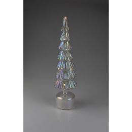 LED Dekoobjekt AM Design "routierender Tannenbaum", klar, H:41cm, Leuchten, LED Dekoobjekt, H: 41 cm