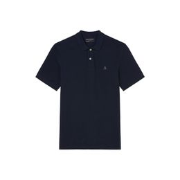 Marc O'Polo Poloshirt MARC O'POLO "Poloshirt Small-Logo 1er Pack", Herren, Gr. L, blau (dunkelblau (iris ink)), Obermaterial: 100% Baumwolle CO., Shirts Poloshirt