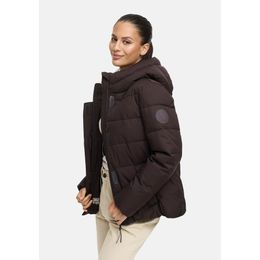 Outdoorjacke Marikoo "Marikoo Elira Damen Winterjacke N019", Damen, Gr. S, braun (choco), Obermaterial: 100% Polyester PES., Jacken Outdoorjacke