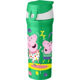 Koziol Stan Peppa Pig Pop Trinkflasche 500 ml organic spring green - Trinkflaschen