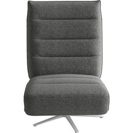 Sit & More TV-Sessel SIT & MORE "Eve", anthrazit, B:80cm H:109cm T:98cm, 100% Polyester, Sessel, TV-Sessel, mit Herz-Waage und 2 Motoren, Bedienfelder im Sitz