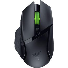 Razer Gaming-Maus "Basilisk V3 X HyperSpeed", schwarz, B:7,51cm H:4,25cm T:13,01cm, Computer-M&auml;use, Gaming-Maus