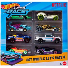 Hotwheels Spielzeug-Auto HOT WHEELS "Let&acute;s Race", bunt, Spielzeugfahrzeuge, Kinder, Metall, Spielzeug-Auto, Sortierte Lieferung - Abbildungen dienen als Beispiele