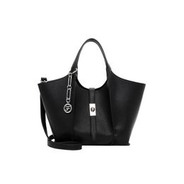 Shopper SURI FREY "Shopper SFY Daggy", Damen, Gr. B/H/T: 37cm x 21cm x 16cm 0, schwarz (schwarz 100), Polyurethan, Taschen Shopper