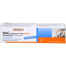 NAC-ratiopharm akut 600 mg Hustenl&ouml;ser Brausetabl. 20 St