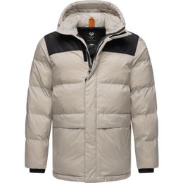 Steppjacke Ragwear "Steppjacke Mikkesh", Herren, Gr. 3XL, grau (zinc), Obermaterial: 100% Polyester PES. 100% Nylon NY. Obermaterial: Futter: 100% Polyester PES. 100% Polyester PES., Jacken Steppjacke