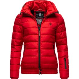 Steppjacke Marikoo "Steppjacke Poison", Damen, Gr. XS, rot, Obermaterial: 100% Polyester PES. Obermaterial: Futter: 100% Polyester PES. 100% Polyester PES., Jacken Steppjacke