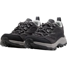Wanderschuh Jack Wolfskin "CYROX VENT LOW M", Herren, Gr. 42, grau (phantom), Synthetik, Textil, Schuhe Wanderschuh, Trekkingschuh