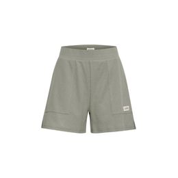 Shorts oxmo "Shorts OXWim", Damen, Gr. XXL, N-Gr, gr&uuml;n (seagrass), Obermaterial: 57% Baumwolle CO. 43% Polyester PES., Hosen Shorts