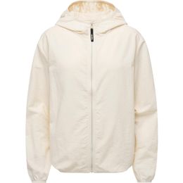 Outdoorjacke Ragwear "Outdoorjacke Vinzie B", Damen, Gr. S, beige (ecru), Obermaterial: 100% Nylon NY., Jacken Outdoorjacke