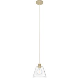 Eglo H&auml;ngeleuchte "COPLEY", gold (goldfarben), &Oslash; 20 H: 110cm, 1 Stk., Leuchten, H&auml;ngeleuchte aus Stahl, Alu - exkl. E27 - 40W, H&auml;ngeleuchte