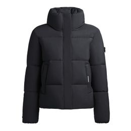Winterjacke Khujo "Winterjacke Rinja2 Matt", Damen, Gr. S, grau (obrage grau), Obermaterial: 100% Polyester PES. Obermaterial: Futter: 100% Nylon NY. 100% Polyester PES., Jacken Winterjacke