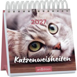 Mini-Wochenkalender Katzenweisheiten 2027