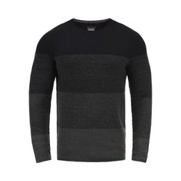 Rundhalspullover Blend "Rundhalspullover BHBenno", Herren, Gr. XL, schwarz, Obermaterial: 100% Baumwolle CO., Pullover Rundhalspullover