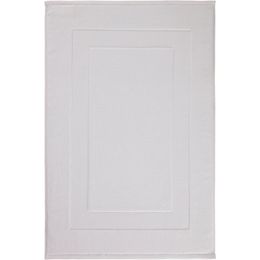 Badematte Egeria "Pure", ivory, H:7mm, Obermaterial: 100% Baumwolle, Badematten, Badematte, 60x95 cm