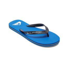 Sandale Quiksilver "Molokai Core", Damen, Gr. 13(46), blau (blau 1), Obermaterial:Obermaterial: Synthetikmaterial / Au&szlig;ensohle: Moosgummi;, Schuhe Sandale