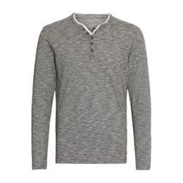 !Solid Longsleeve SOLID "Longsleeve SDBelagos", Herren, Gr. M, schwarz, Obermaterial: 100% Baumwolle CO., Shirts Longsleeve