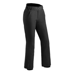 Skihose Maier Sports "STEFF", Damen, Gr. 48, Normalgr&ouml;&szlig;en, schwarz, 100% Polyester, Hosen Skihose, Damen Schneehose atmungsaktiv und wasserdicht Regular Fit