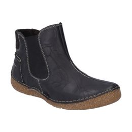 Stiefelette Josef Seibel "Fergey 63, schwarz", Damen, Gr. 41, schwarz, Obermaterial: 100% Rindsleder Leather cow., Schuhe Stiefelette