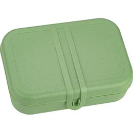 Koziol Pascal L Lunchbox mit Trennsteg nature leaf green - Lebensmittelbeh&auml;lter / Vorratsdosen