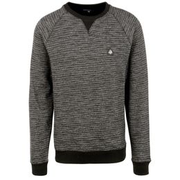 Longpullover Blend "Sweatshirt BHKuna", Herren, Gr. S, grau (charcoal mix), Obermaterial: 70% Baumwolle CO. 30% Polyester PES., Pullover Longpullover