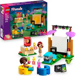 Konstruktionsspielsteine Lego "Filmabend mit Freunden (42642), Lego Friends", bunt, Spielbausteine, Kinder, Kunststoff, Konstruktionsspielsteine, Made in Europe