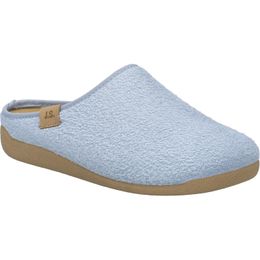 Hausschuh Josef Seibel "Cara 04, skyblue", Damen, Gr. 40, blau (skyblau), Obermaterial: 100% Textilmaterial TEXMAT., Schuhe Hausschuh