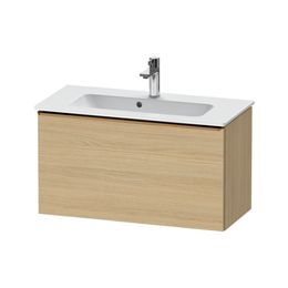 Duravit Waschtischunterschrank D-Neo Compact 81x37,2, b geb/Eiche Nat, 1 Ausz., wandh&auml;ngend (DE4269004300000)