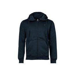 G-Star Raw Sweatshirt G-STAR "Sweatjacke Premium core hdd zip sw l\s", Herren, Gr. XL, blau (dunkelblau (salute)), Obermaterial: 55% Baumwolle CO. 45% Polyester PES., Sweatshirts Sweatshirt