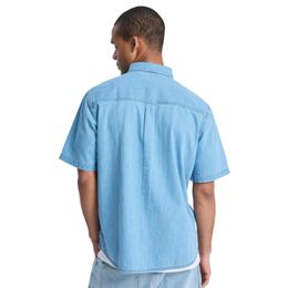 Kurzarmhemd Quiksilver "Carrigan", Herren, Gr. M, US-Gr&ouml;&szlig;en, flintstone, Obermaterial: 100% Walkfrottier;, Hemden Kurzarmhemd