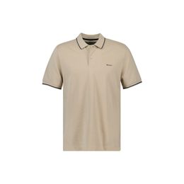 Poloshirt Gant "Poloshirt TIPPING PIQUE POLO 1er Pack", Herren, Gr. 5XL, beige (beige (dry sand)), Obermaterial: 100% Baumwolle CO., Shirts Poloshirt