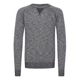!Solid Strickfleece-Pullover SOLID "Strickpullover SDThian", Herren, Gr. XXL, blau (insignia b), Obermaterial: 100% Baumwolle CO., Pullover Strickfleece-Pullover