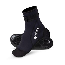 Neoprensocken YEAZ "Neoprensocken NEOSOCK HIGH PRO", Gr. 40, schwarz, Obermaterial: 90% Neopren neoprene. 10% Nylon NY., Socken Neoprensocken