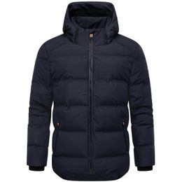 Steppjacke STONE HARBOUR "Steppjacke Gavriloo XX", Herren, Gr. XL, blau (navy), Obermaterial: 100% Polyester PES. Obermaterial: Futter: 100% Polyester PES. 100% Polyester PES., Jacken Steppjacke
