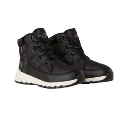 Winterstiefel The North Face "W THERMOBALL LACE UP LUXE WP", Damen, Gr. 37, tnf schwarz, asphalt grau, Textil, Schuhe Winterstiefel, Winterschuhe, Winterboots, Snowboots, wasserdicht