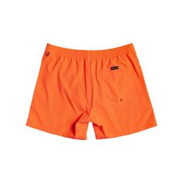 Badeshorts Quiksilver "Everyday 13", Jungen, Gr. 10, rot (fiery coral), Obermaterial: 100% Microfaser;, Badehosen Badeshorts
