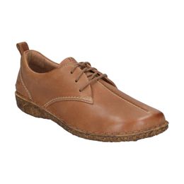 Schn&uuml;rschuh Josef Seibel "Rosalie 50, cognac", Damen, Gr. 39, braun (cognac), Obermaterial: 100% Rindsleder Leather cow., Schuhe Schn&uuml;rschuh