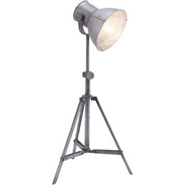 JUST LIGHT Stehlampe "SAMIA", grau (eisen), 1, H: 88cm, 1 Stk., Leuchten, ExklusiveE27, Stehlampe