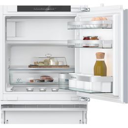 Siemens Einbauk&uuml;hlschrank "KU22LADD0", Energieeffizienz: D, silber (wei&szlig;), Linksanschlag, wechselbar, K&uuml;hlschr&auml;nke, Einbauk&uuml;hlschrank