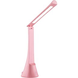 Brilliant LED Tischleuchte "Idana", rosa, 1, H: 37cm, 1 Stk., Leuchten, mit Akku, 37 cm, 350 lm, 5500 K, Touchdimmer, USB, LED Tischleuchte